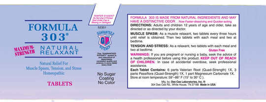 Formula 303 – Vickie Sorensen's NATURE WORKS